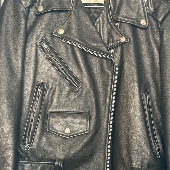 Excelled | Jackets & Coats | Vintage Excelled Leather Biker Jacket ...